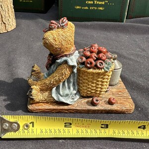 1993 Boyds Bears Bailey in the Orchard #2006 "life's Harvest" Apple ...