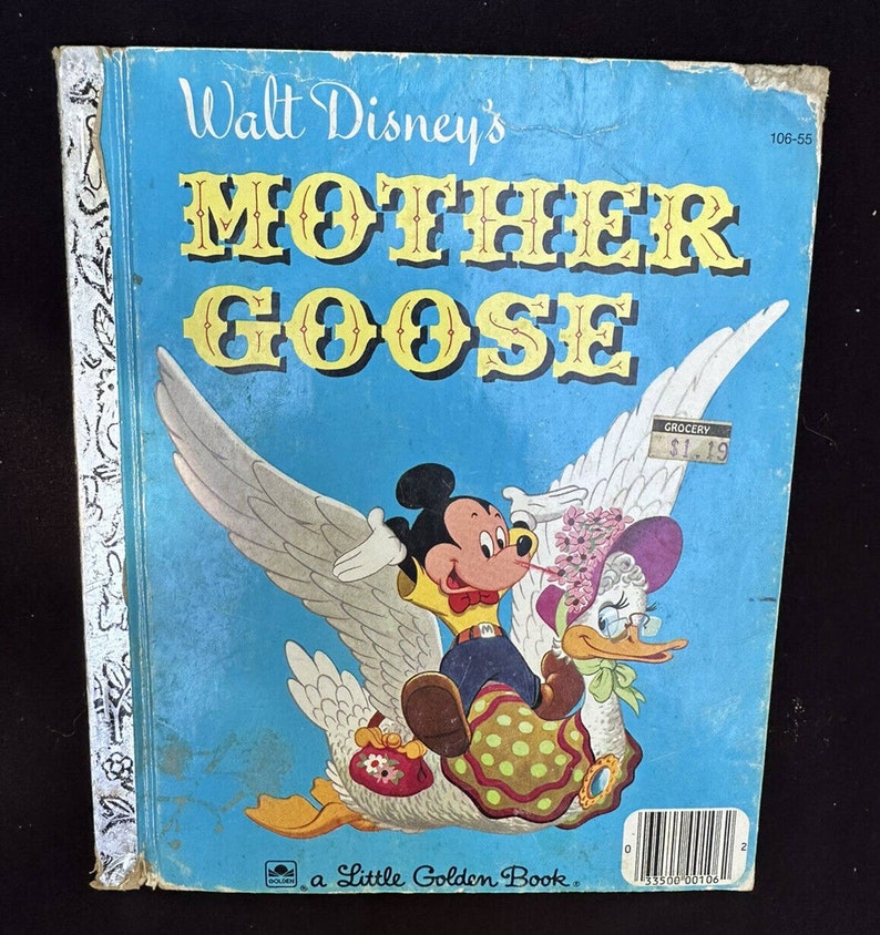 Vintage A Little Golden Book - Walt Disney’s Mother Goose, 1952 -bk10 ...