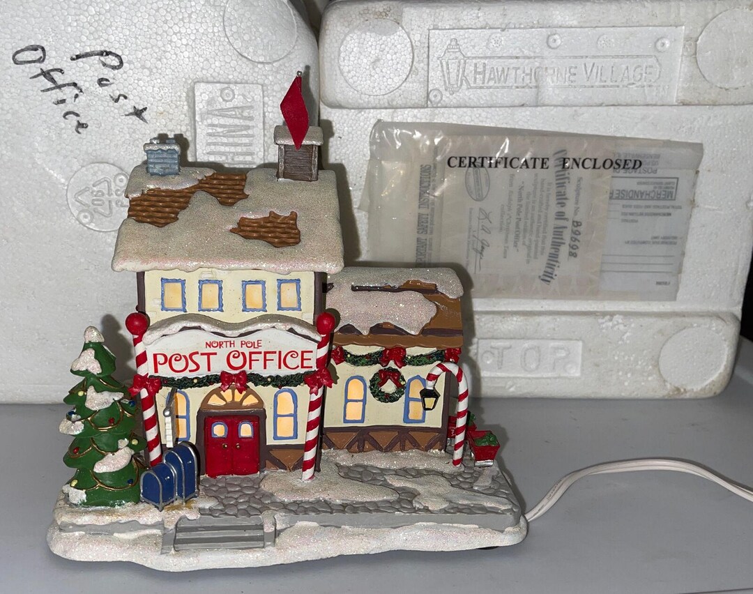 Hawthorne Village Rudolph's Christmas Town: North Pole POST OFFICE 2004 ...
