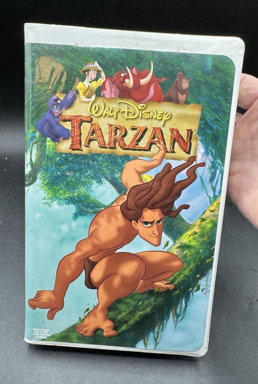 Tarzan VHS Video Tape Movie Walt Disney 1999 Kids Children Show ...