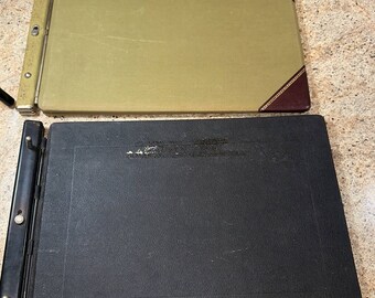 Ledger Vintage Binder - Etsy