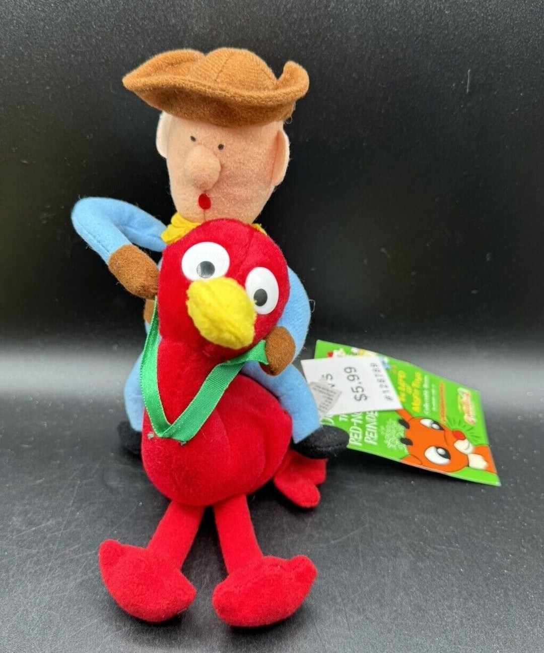 New! Rudolph Island of Misfit Toys MISFIT COWBOY Plush Stuffins in Bag ...