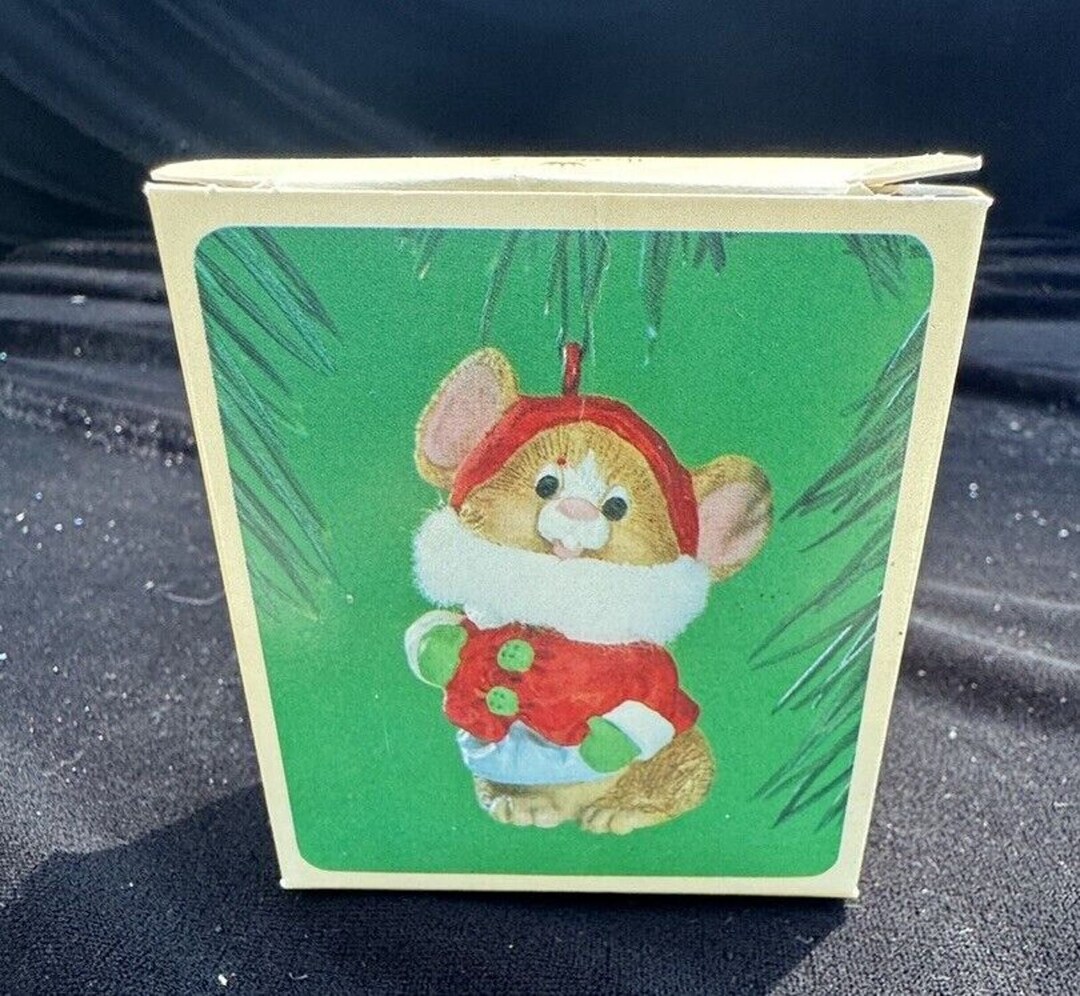 Hallmark Keepsake Ornament 1984 Santa Mouse Christmas Holiday ...