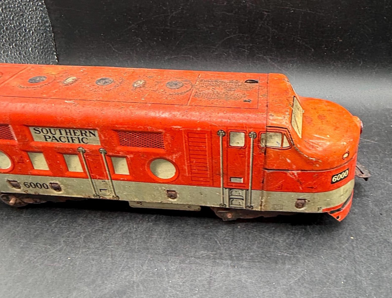 Vintage 1940’s Marx Train 6000 Southern Pacific DUMMY Diesel Locomotive ...