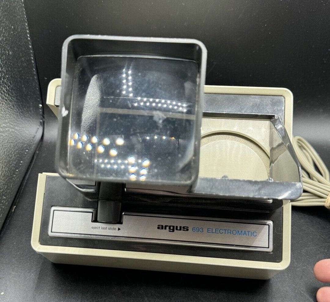 Vintage Argus 693 Electromatic 35 MM Slide Viewer Tested Made USA Works ...