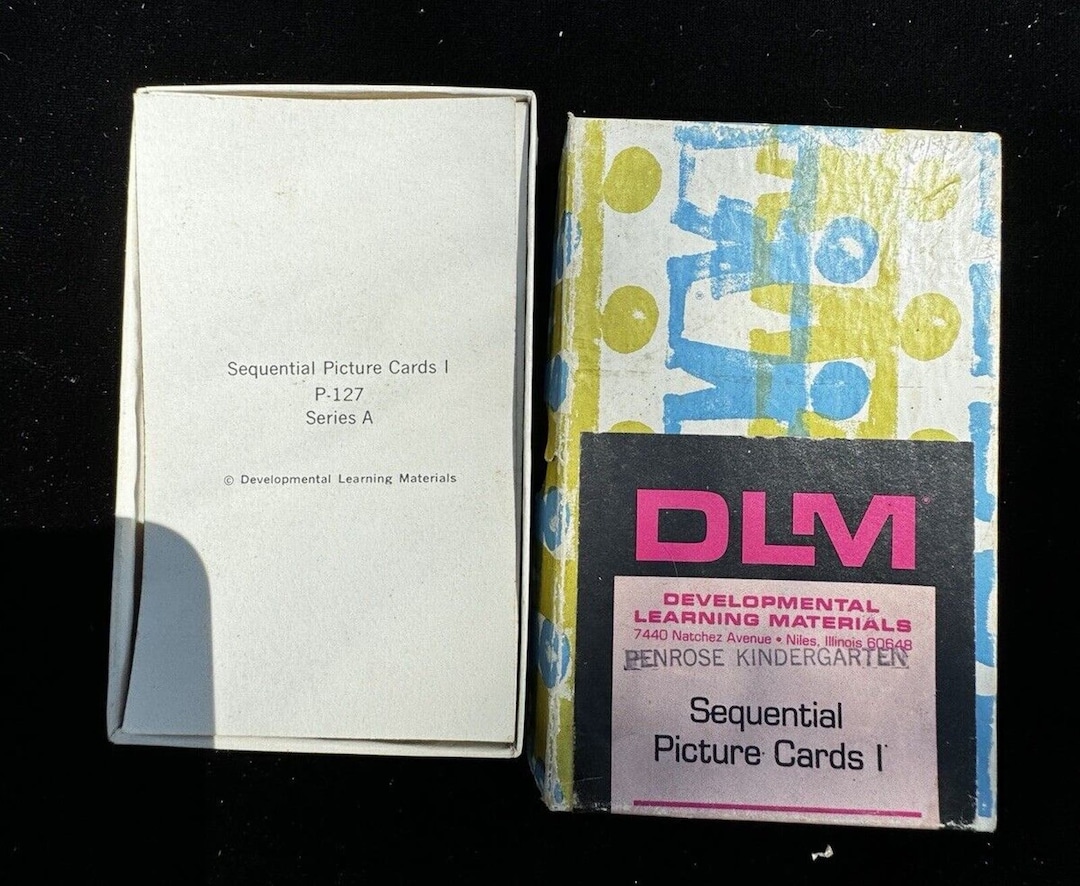 DLM Sequential Picture Cards Developmental Learning Materials Teaching ...