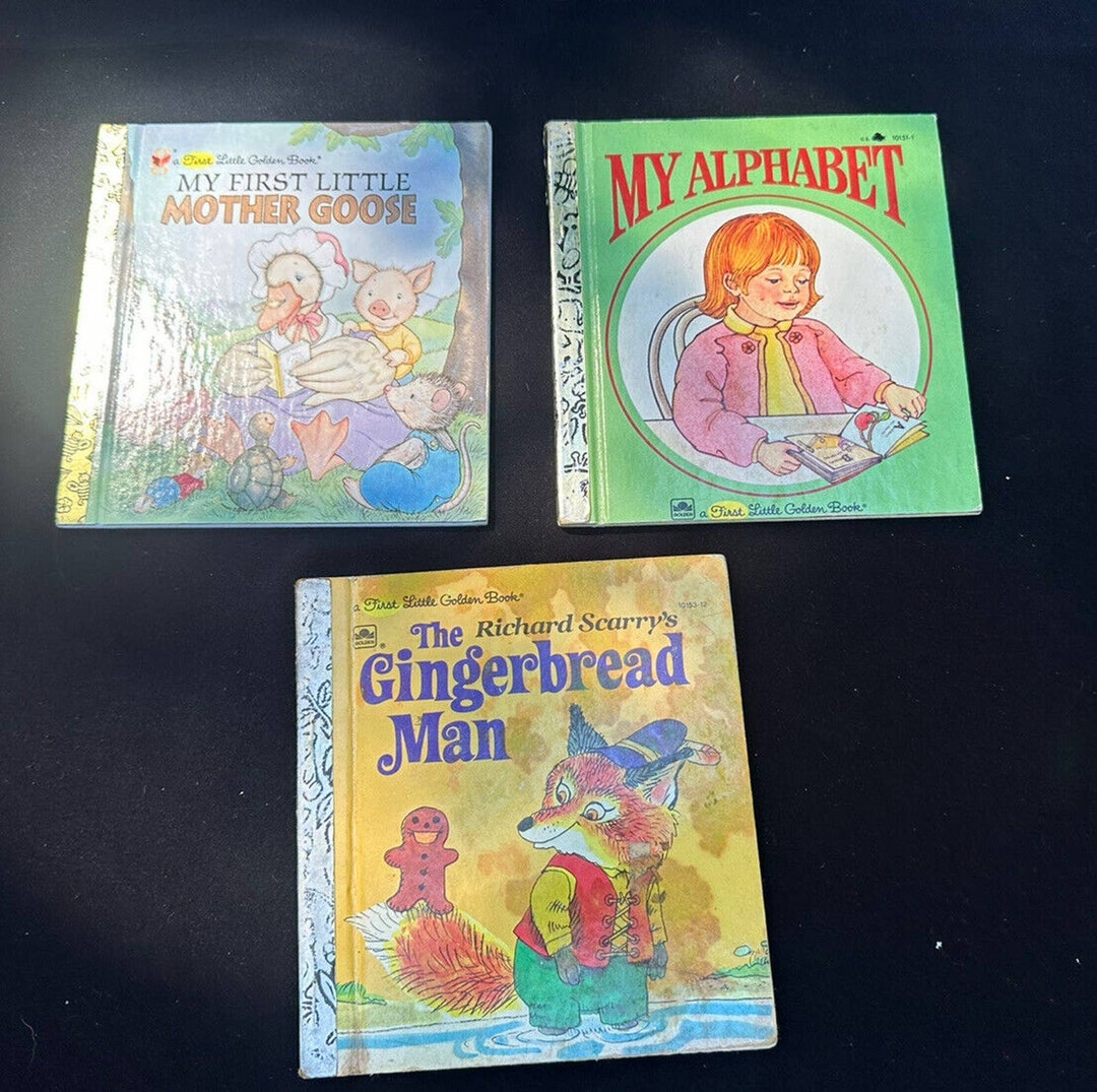 Lot of 3 My First Little Golden Books - Vintage Bk9 - Etsy