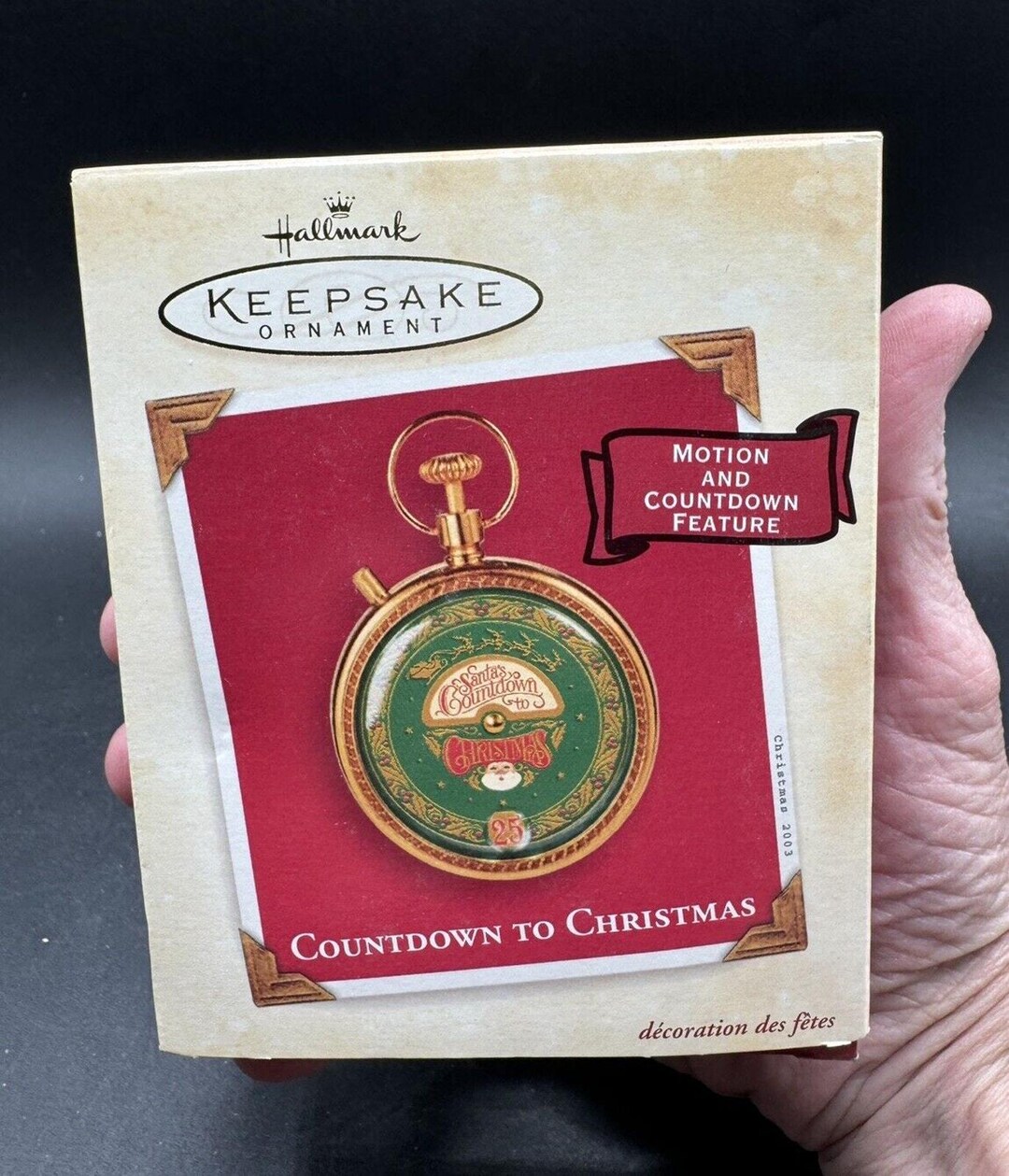 Brand New Hallmark Ornament Countdown to Christmas Motion Countdown ...