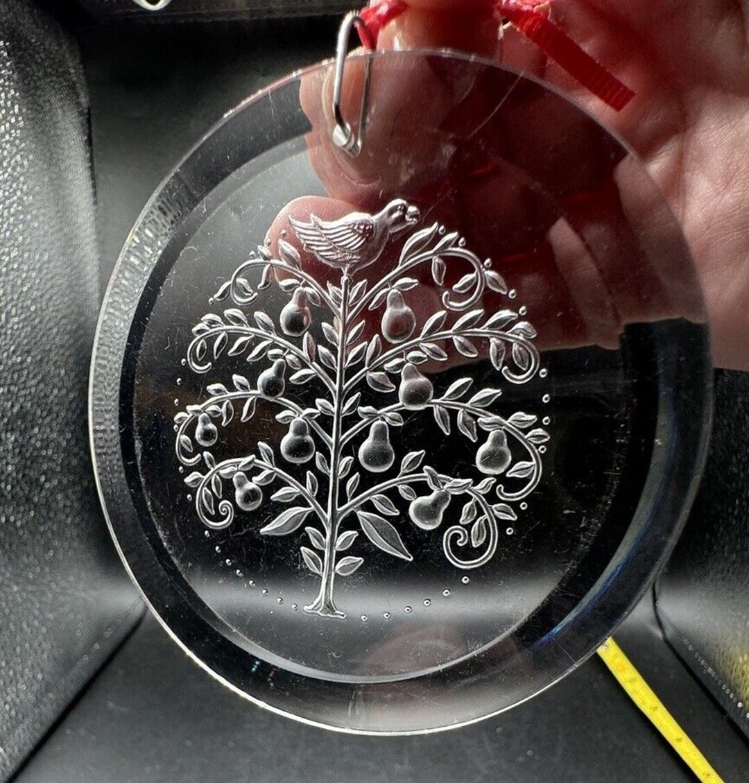 Allegro First #1 Acrylic THE 12 DAYS of CHRISTMAS Partridge in A Pear ...