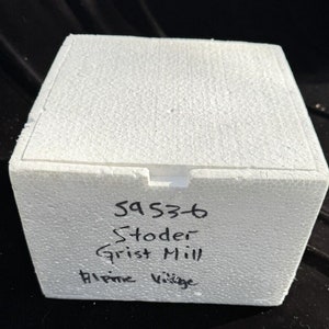 Department 56 Stoder Grist Mill 1988 Heritage Alpine Village Series ...