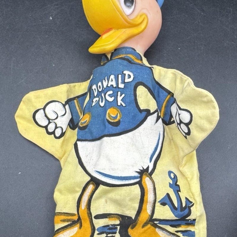 Donald Duck Hand Puppet - Etsy