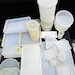 HUGE Vintage Tupperware Lot of Containers & Lids Various Numbers Clear ...