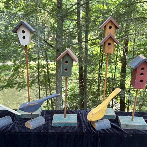 Primitive Birdhouse - Etsy