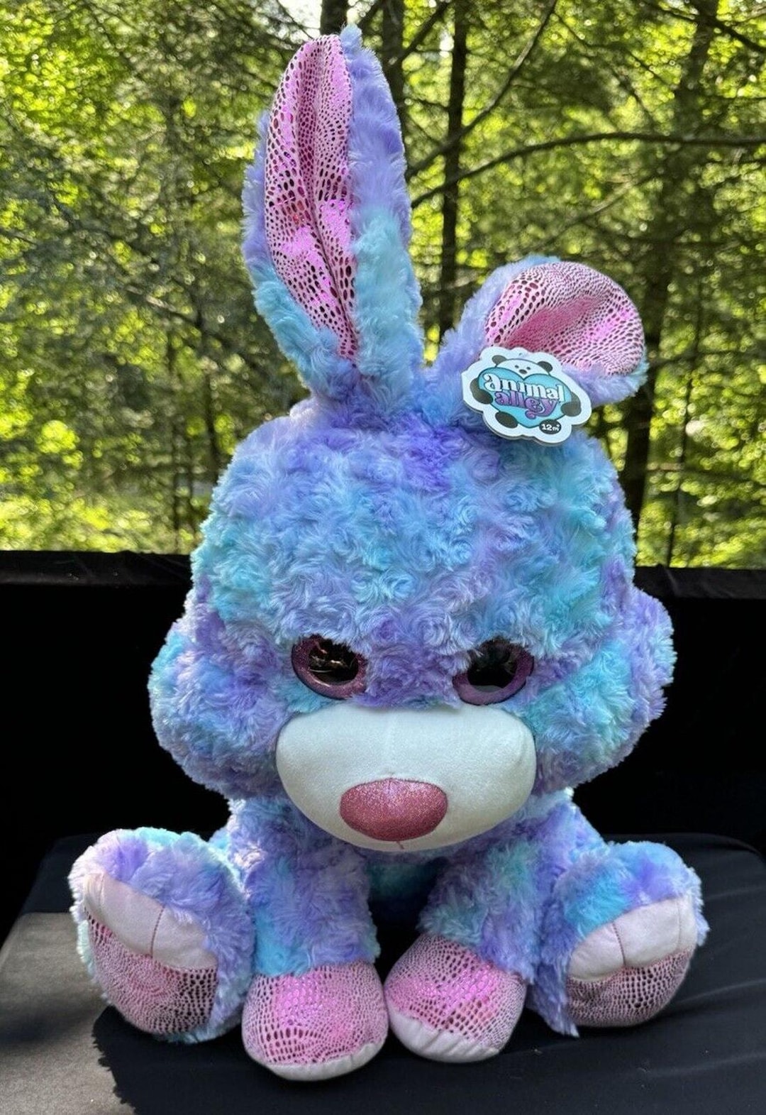 NEW HUGE Toys R Us Animal Alley Bunny Rabbit Plush Large 25" Stuffed ...