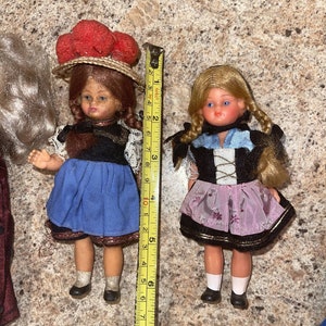 Lot of 9 1950s 1960s & 1970s Plastic Dolls * DO3 - Etsy