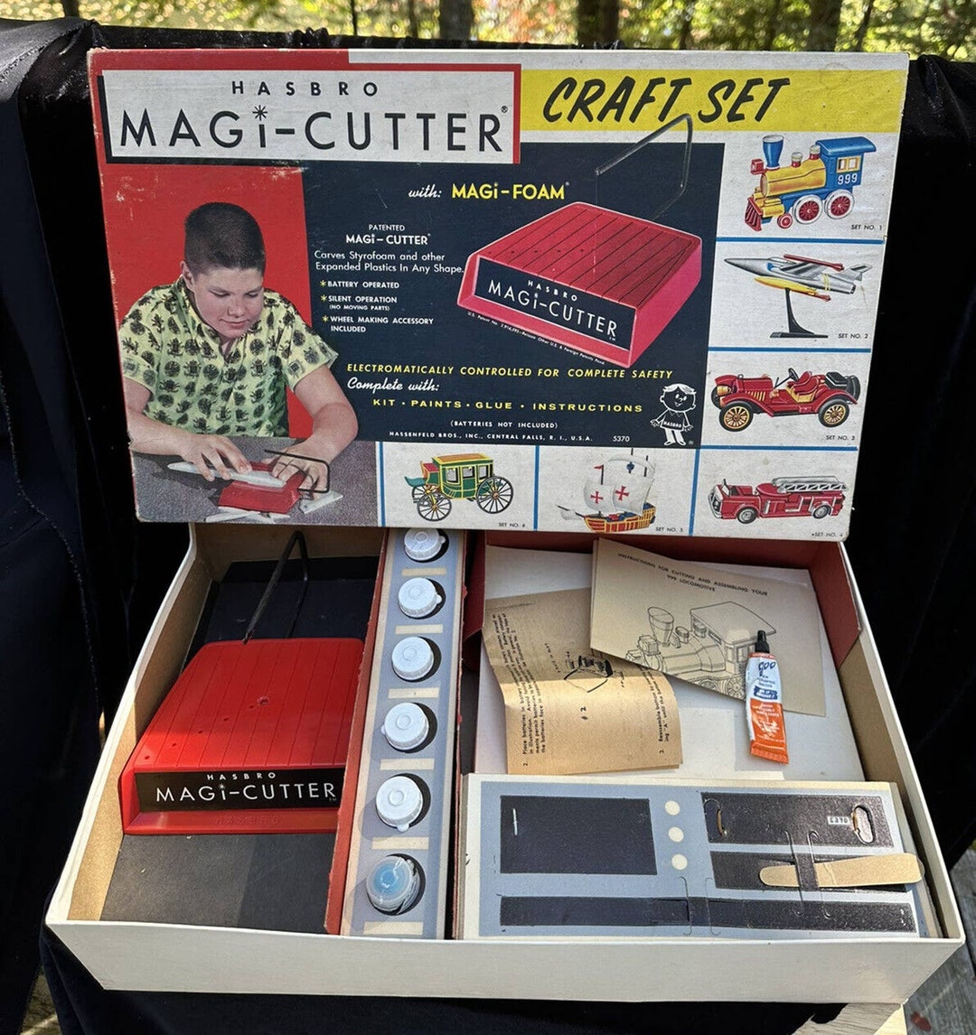 Magi-cutter Vintage Craft Set No.1 Train by Hasbro 1959 USED RARE -BA - Etsy