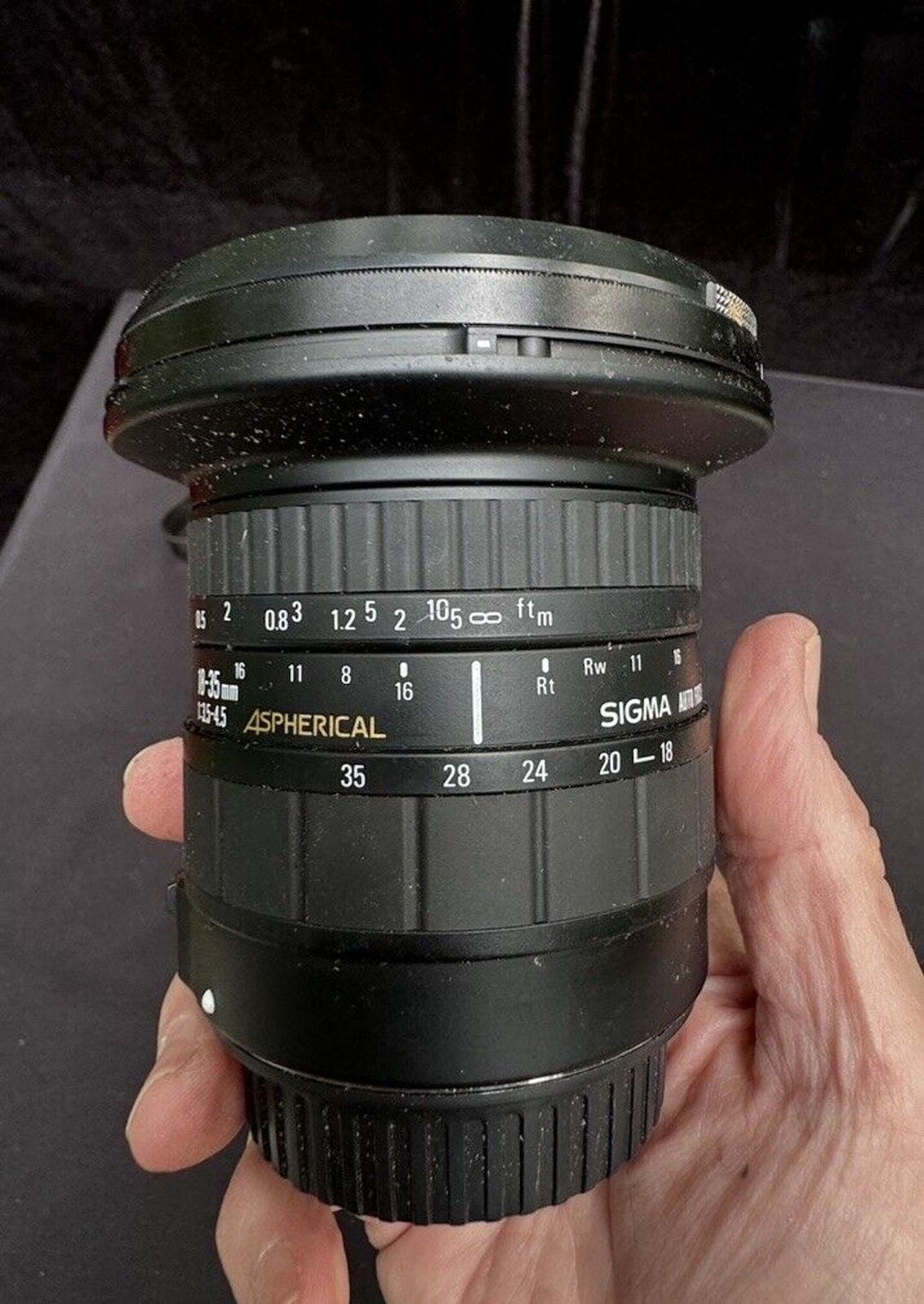 SIGMA 18-35mm F3.5-4.5D Aspherical Af Lens for Nikon Fx Mount SLR DSLR ...