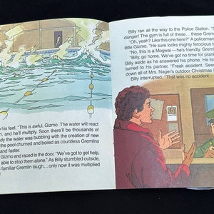 GREMLINS 1984 Escape From the Gremlins Story 3 Book & Record Warner ...