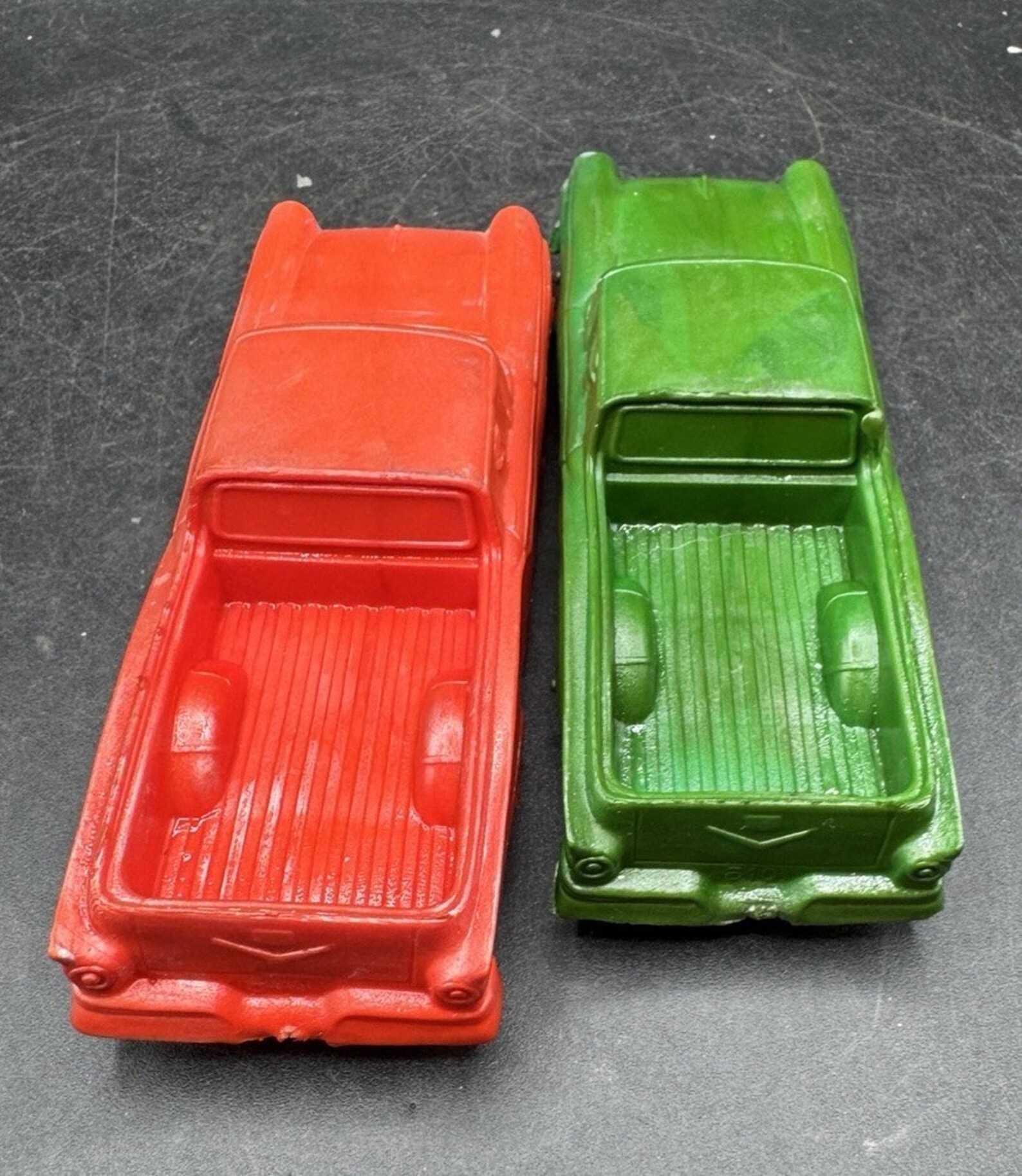 2 Vintage Auburn Rubber Toys Truck Ford Ranchero Made in USA #610 Nice ...