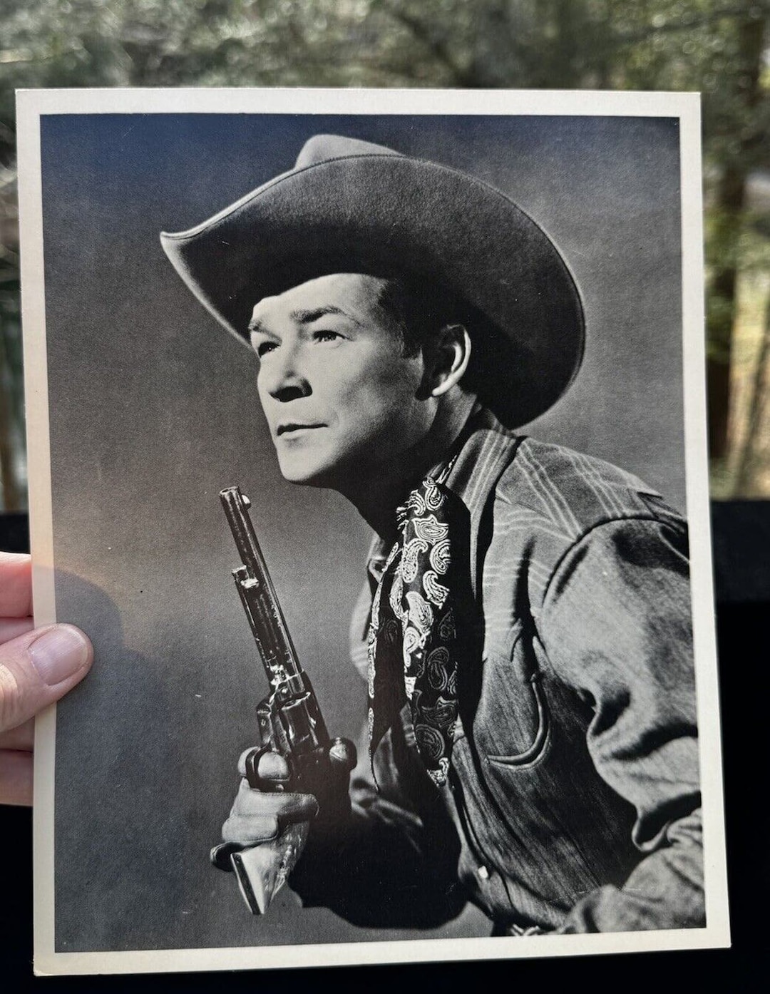 Roy Rogers Cowboy Hat Photo Picture Print Vintage Cowboy Photo - Etsy