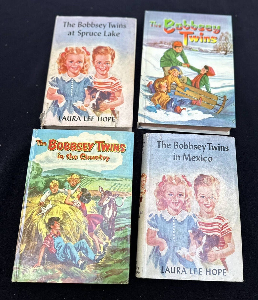 4-vintage the Bobbsey Twins Books by Laura Lee Hope 1530-31 40-23 - Etsy