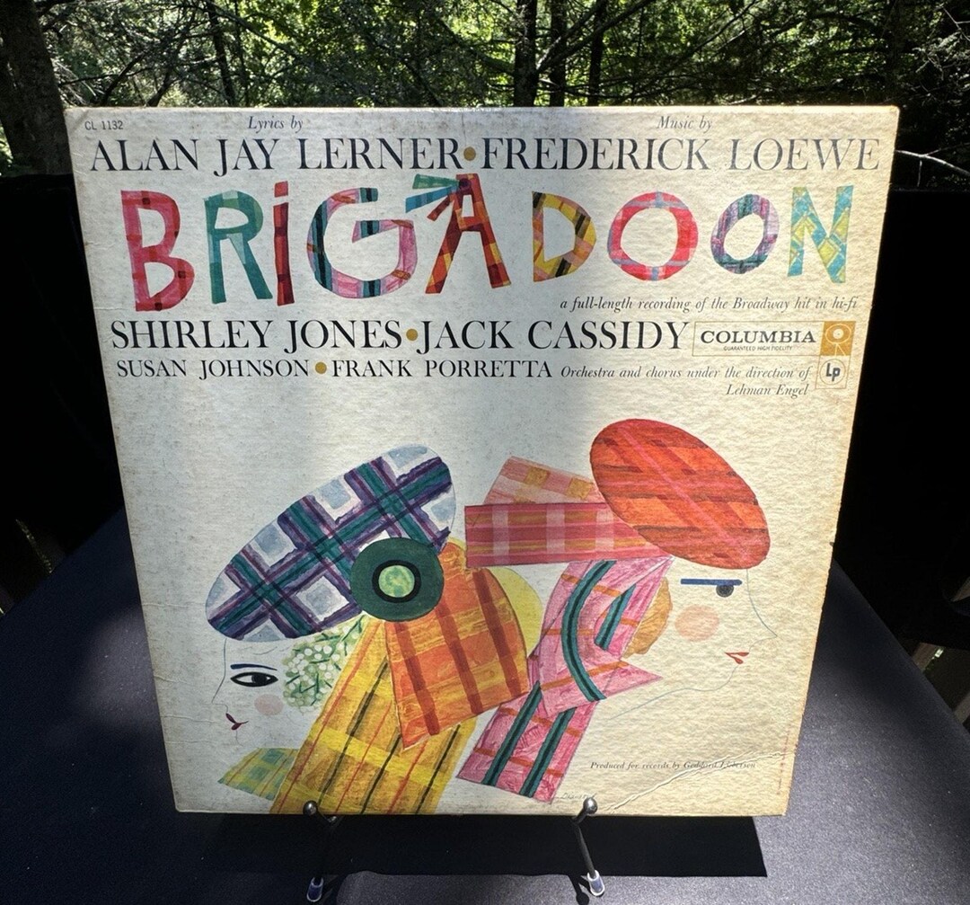 Brigadoon Soundtrack Shirley Jones and Jack Cassidy LP Vinyl Record ...