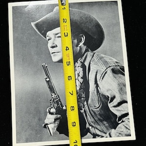 Roy Rogers Cowboy Hat Photo Picture Print Vintage Cowboy Photo - Etsy