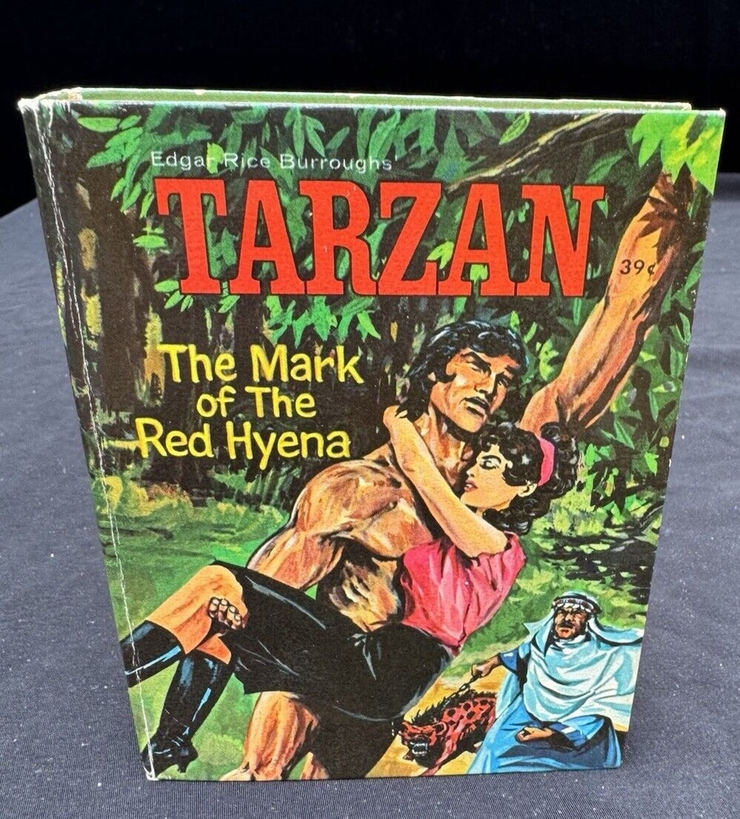 1967 Tarzan Mark of the Red Hyena A Big Little Book #2005 Whitman ...