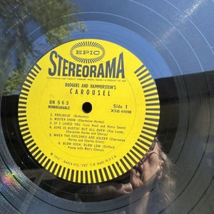 Rodgers & Hammerstein's Carousel Vinyl LP Epic Stereorama BN 563 Very ...