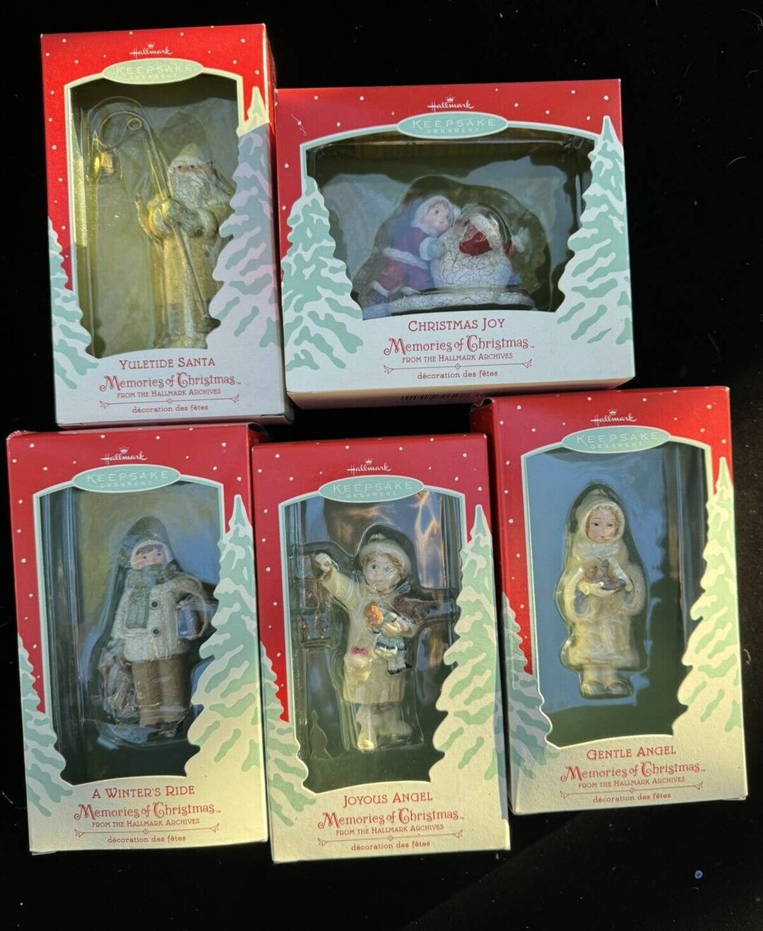 Brand New! 2002 Hallmark Memories of Christmas Ornaments Hallmark ...
