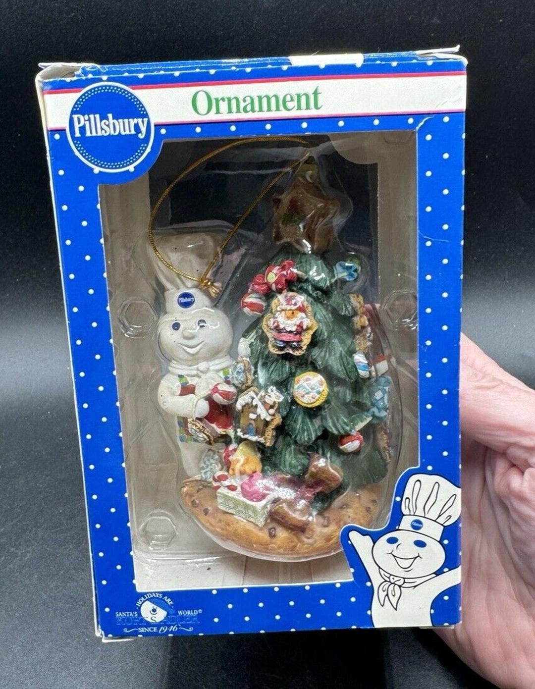 NEW 2003 Pillsbury Dough Boy Christmas Tree Kitchen Christmas Ornament ...