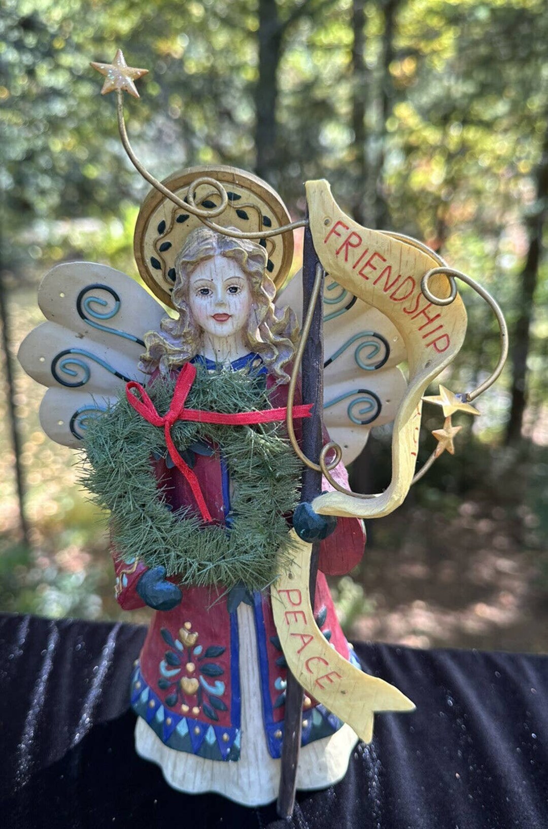 2000 Kathy Killip for Demdaco Angel Christmas Angel Standing Ornament ...