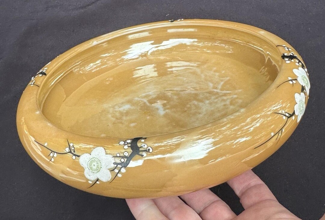 Vintage Takito Lusterware Gold Made in Japan Cherry Blossom Bowl ...