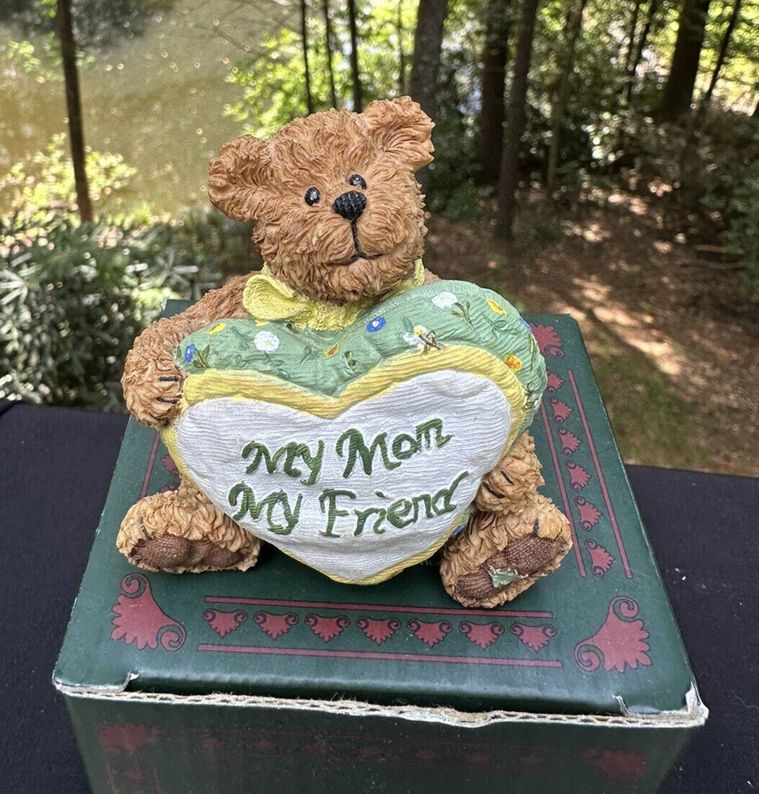 Boyds Bears -mom April Bear My Mom My Friend Mint in Original Box - Etsy