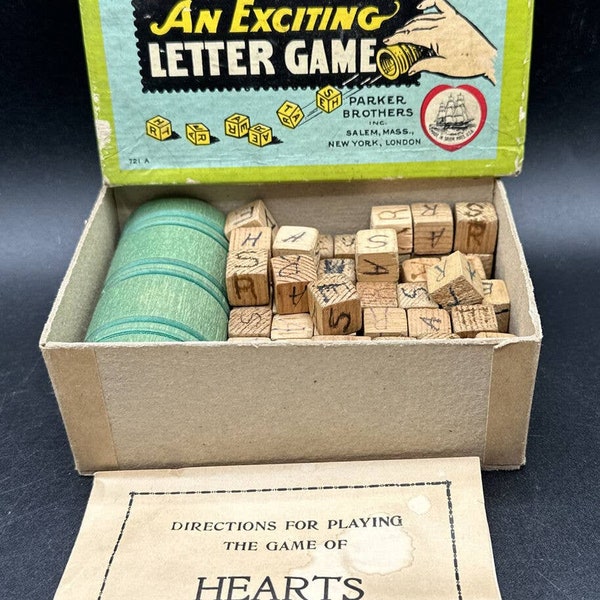 Antique Parker Brothers - Etsy