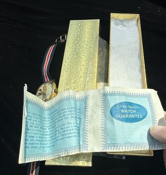 1970s DTC Spiro Agnew Swiss Political Cartoon Watch &… - Gem