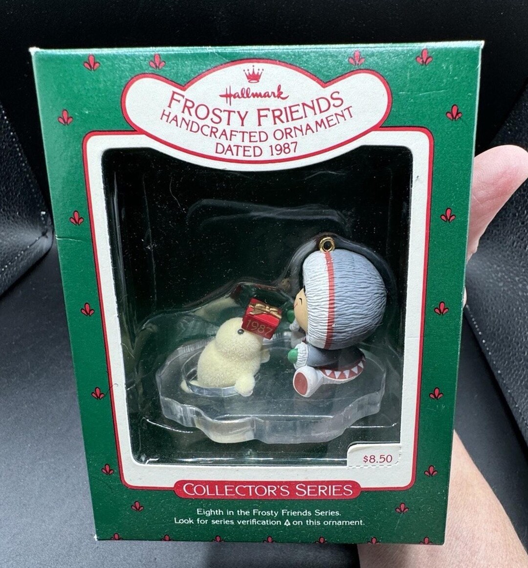 Hallmark 1987 FROSTY FRIENDS Seal 8th in Series Christmas Ornament New ...