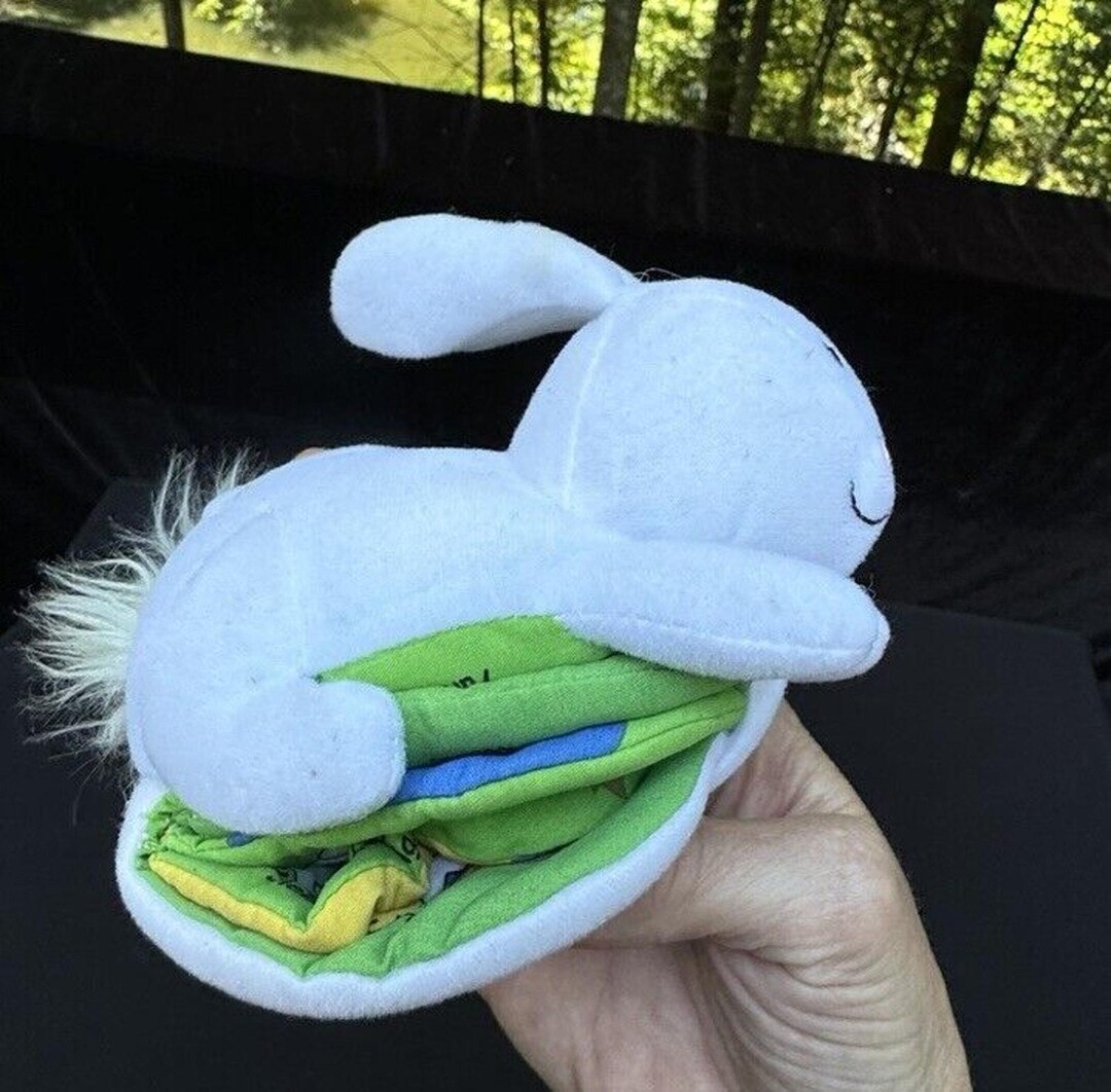 Vintage Scholastic Cartwheel Books Hop-along Bunny Cloth Book - Etsy