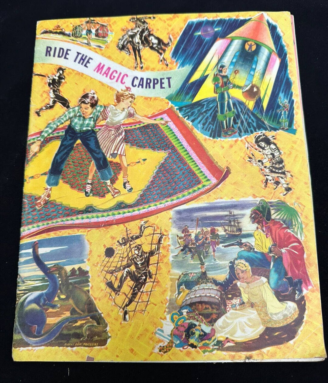 1952 Grolier Ride the Magic Carpet Advanced Booklet of Knowledge - Etsy