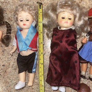 Lot of 9 1950s 1960s & 1970s Plastic Dolls * DO3 - Etsy