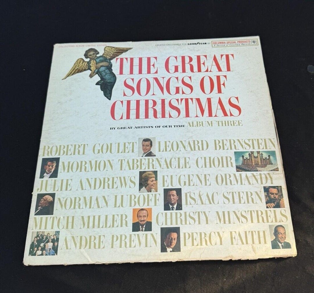Various Artists Good Year the Great Songs of Christmas Album Three LP ...