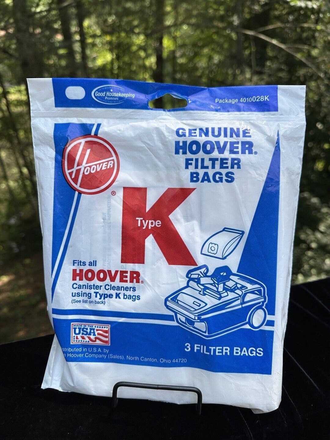Hoover Type K Vacuum Cleaner Bags 3pk Genuine Fit All Hoover Spirit ...