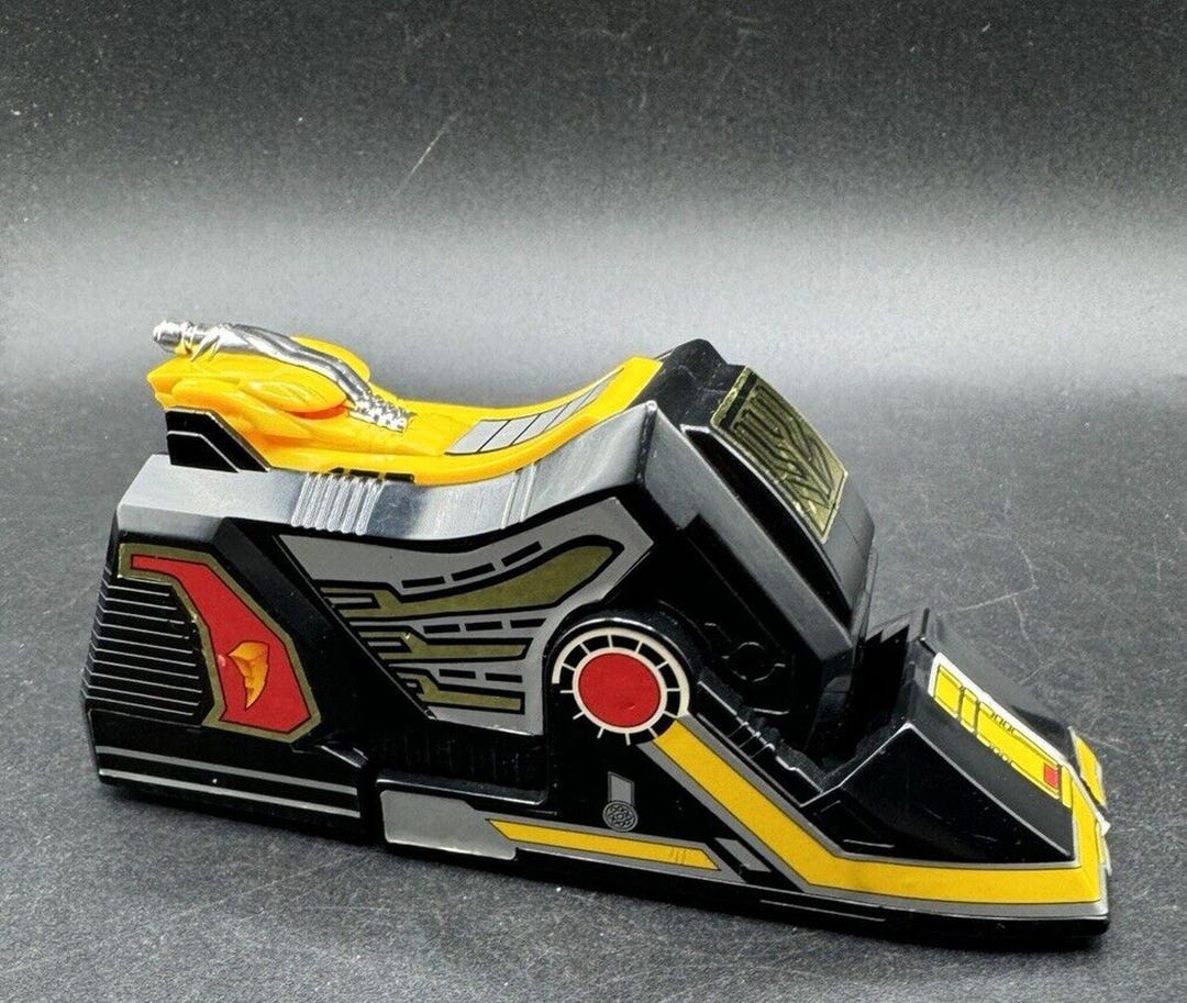 1993 MMPR Yellow Griffin Thunderzord Assault Team Toy - Etsy