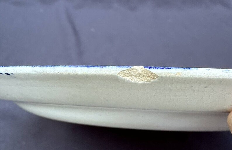 Vintage Blue Willow W.R. Midwinter Burslem 10" Dinner Plate Made in ...