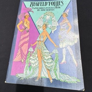 Dover Paper Dolls: Ziegfeld Follies Paper Dolls by Tom Tierney 1985 ...