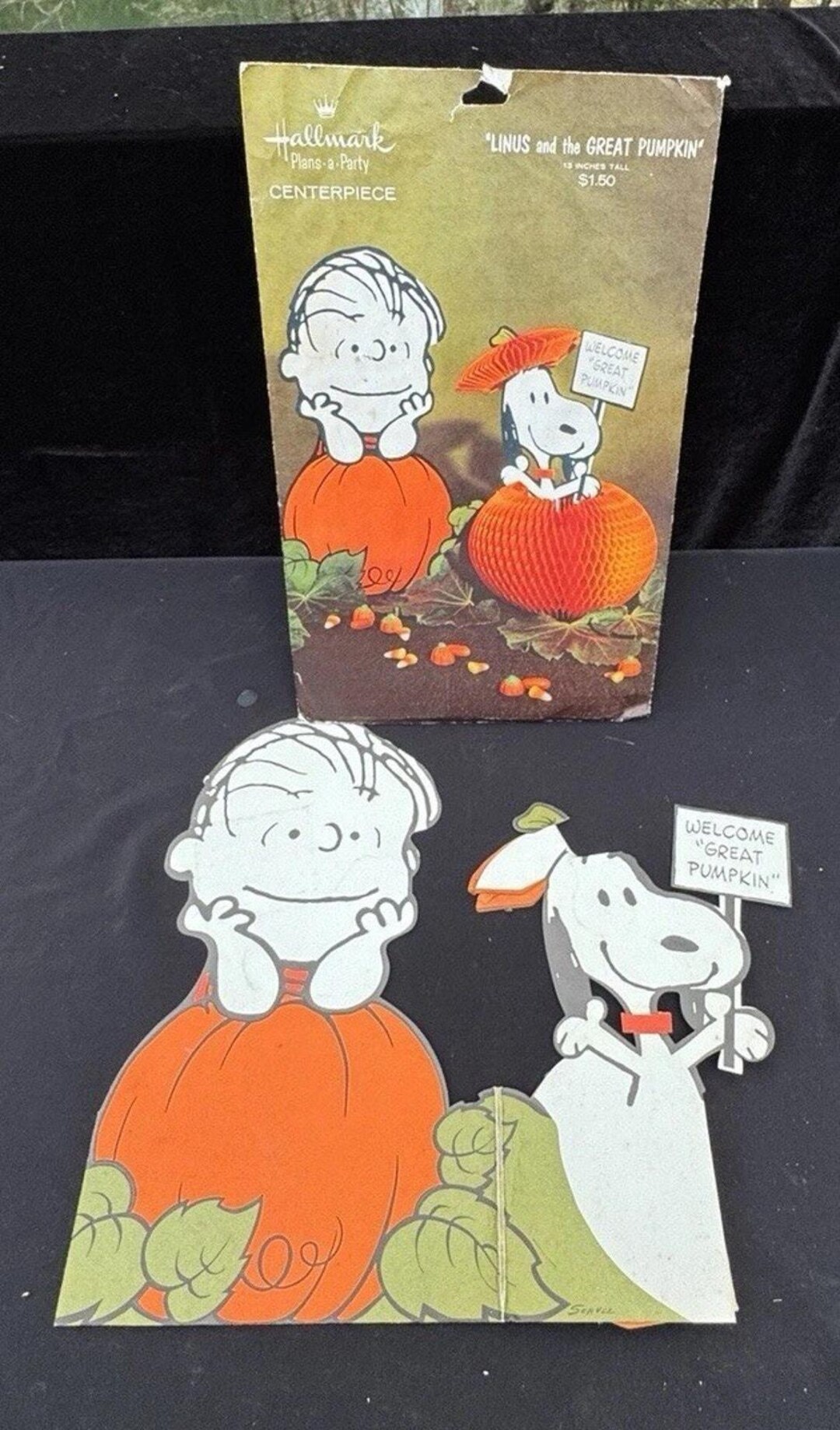 Snoopy Peanuts Vintage Plan a Party Centerpiece: Linus & Great Pumpkin ...
