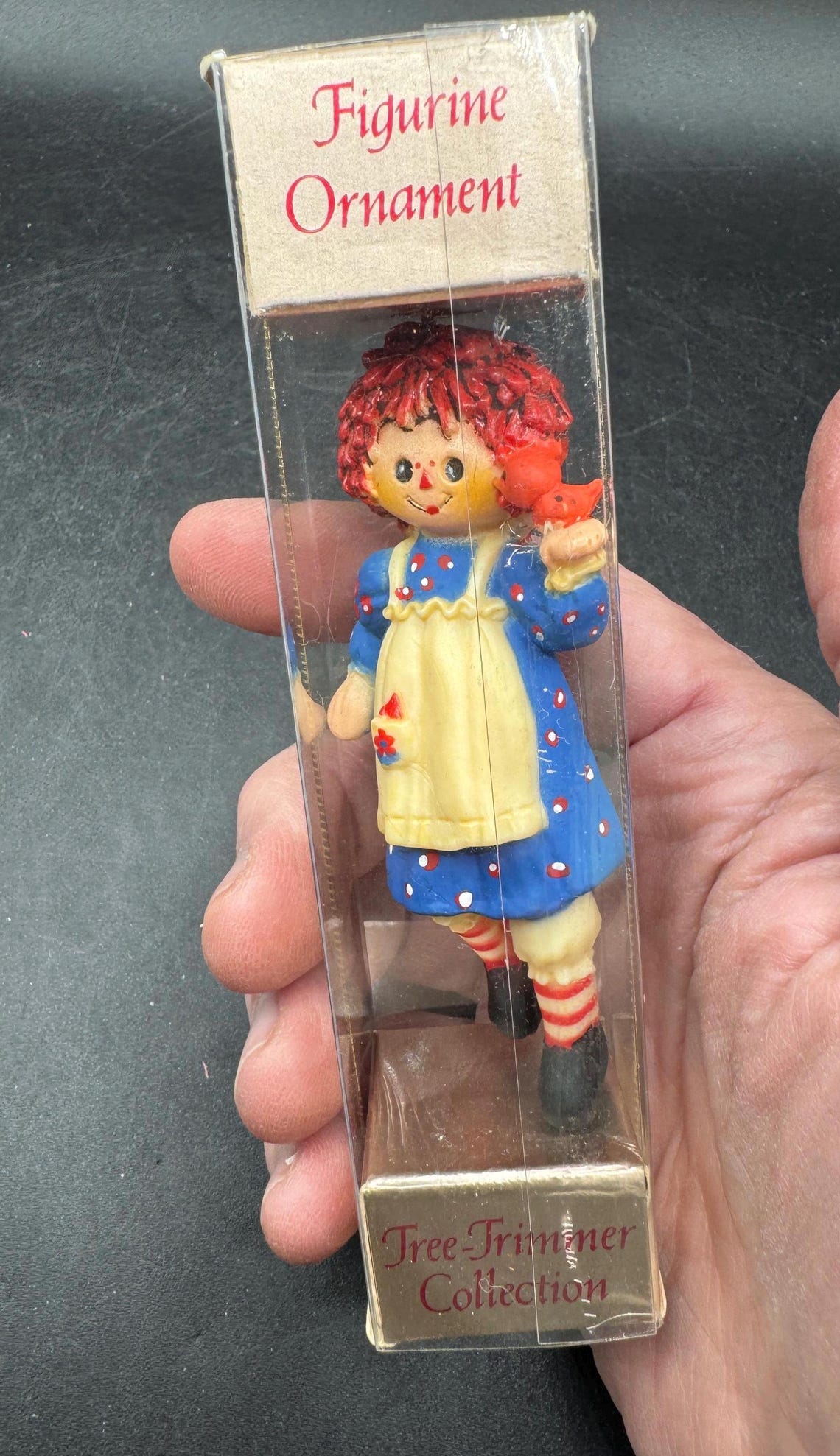 Rare 1975 Hallmark Christmas Ornament Raggedy Ann Tree Trimmer ...