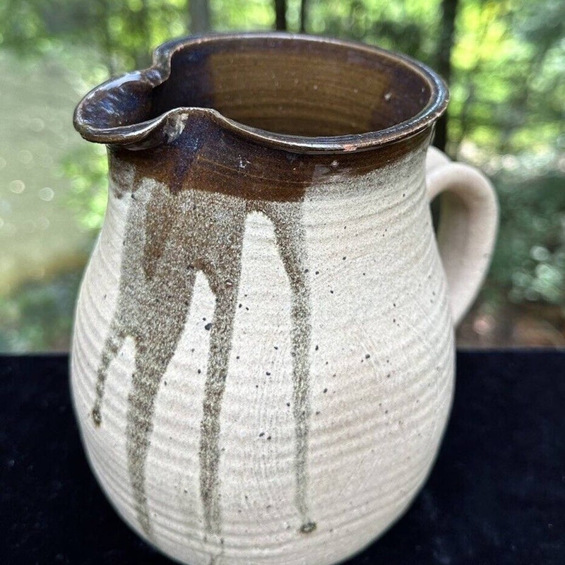 Clay Pitcher - Etsy