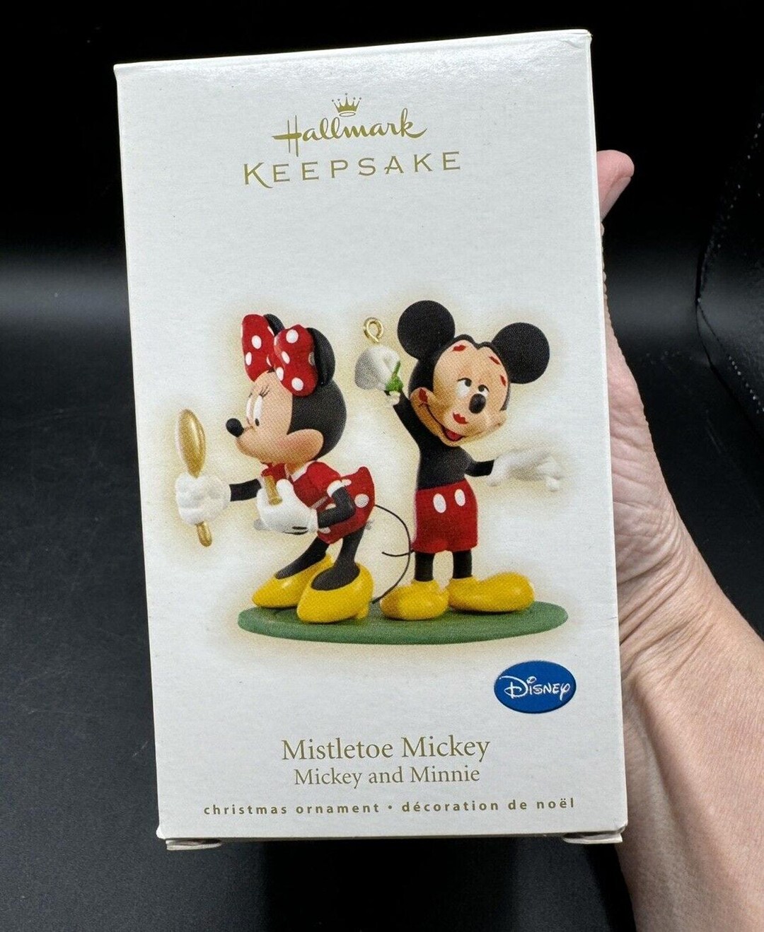 Mistletoe Mickey Disney Mickey & Minnie Hallmark Ornament Brand New ...