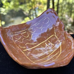 Vintage MCM Modernist Signed Studio California Clay Pottery Piece S49 ...